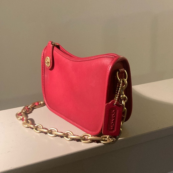 Coach | Bags | Cherry Red Coach Hand Bag | Poshmark